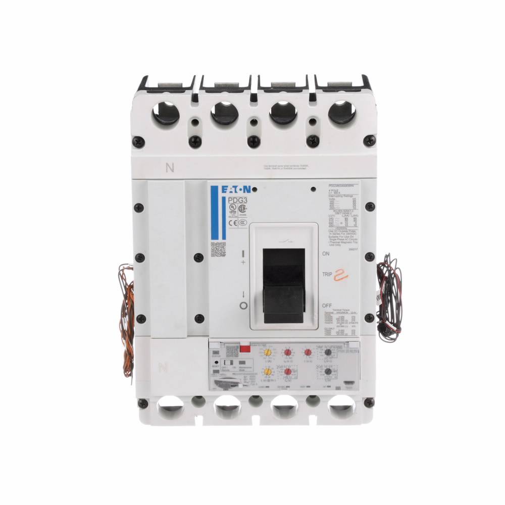 EATON Power Defense™ PDG34F0250E5ML Globally Rated Molded Case Circuit ...