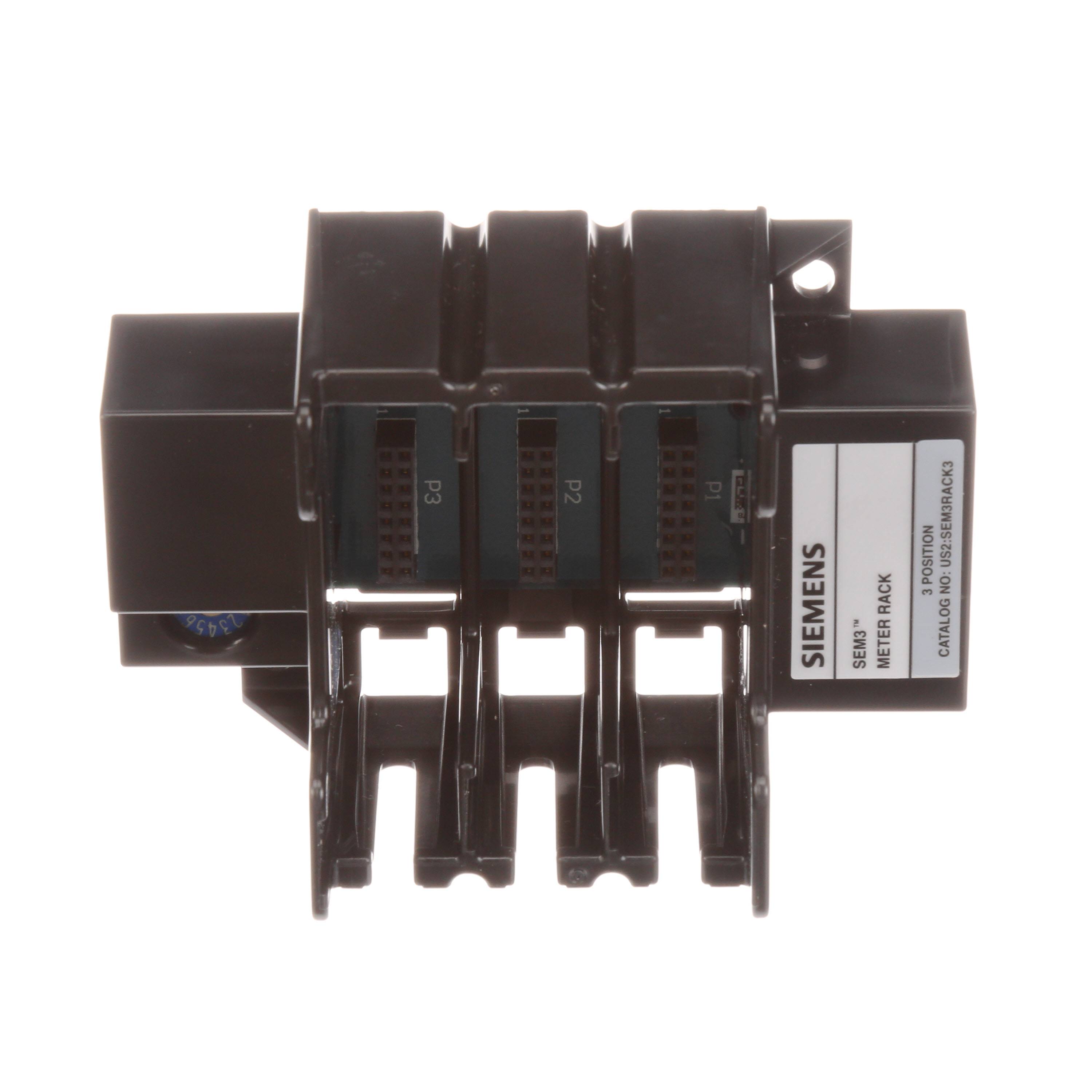 Siemens SEM3™ SEM3RACK3 3-Position Replacement Meter Rack, For Use With ...