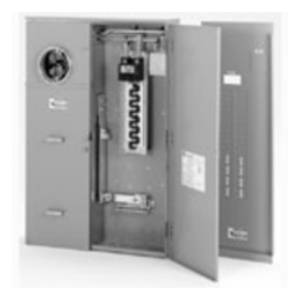 EATON HP40SHL 40-Space Lever Bypass Underground Feed Ringless House ...