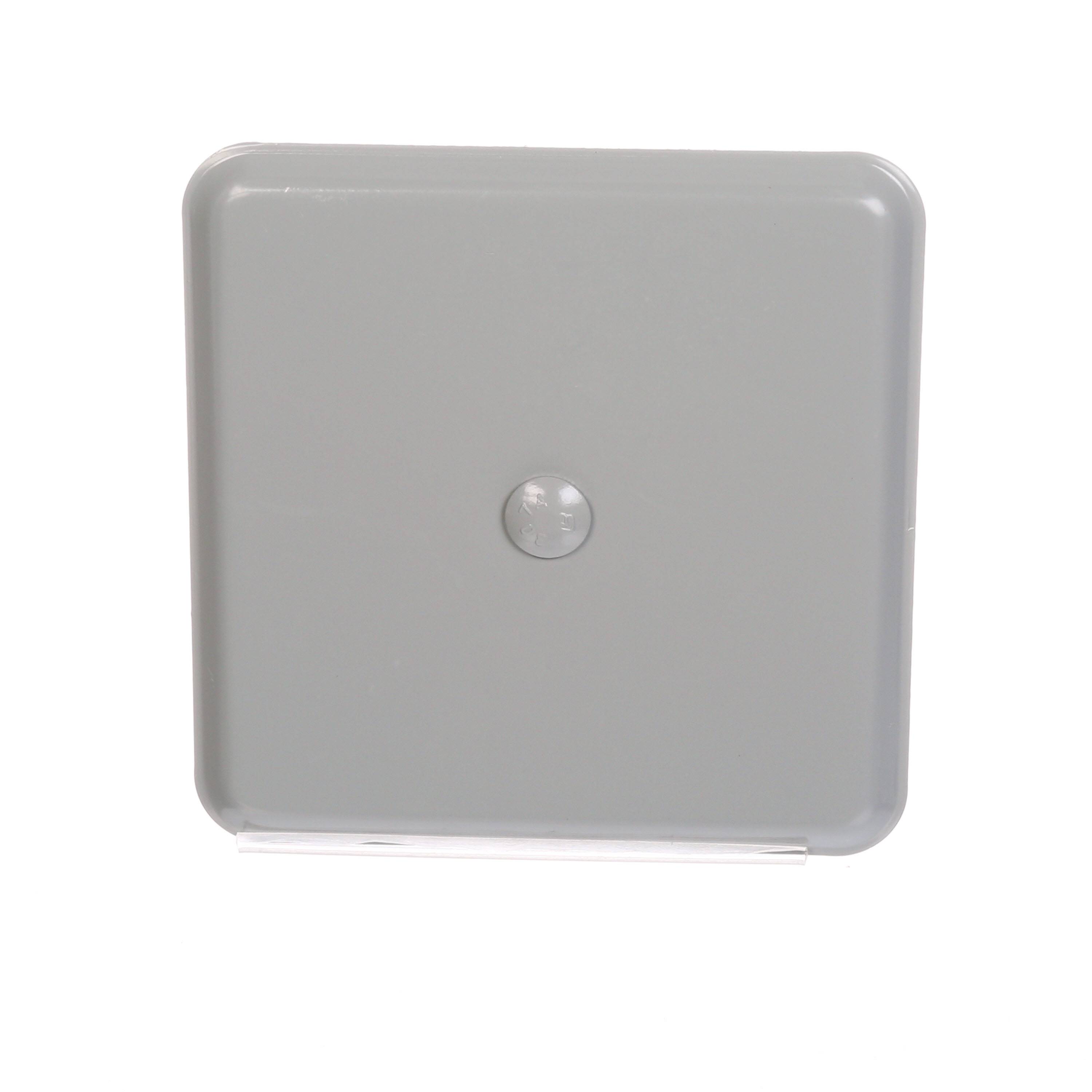 Siemens EC56933S Type HD Meter Hub Closure Plate, Steel, Surface Mount