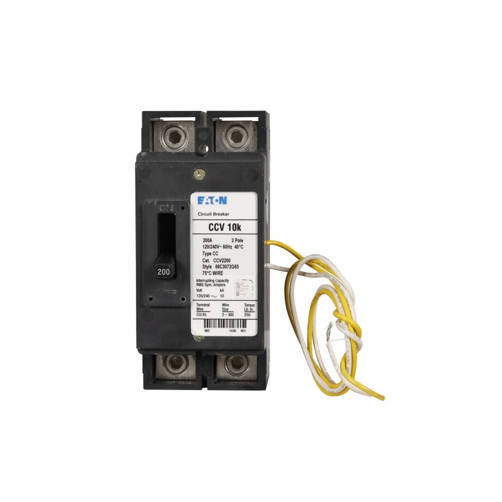 EATON CCV2100SR04 Type CCV Tenant Main Circuit Breaker, 120/240 VAC ...