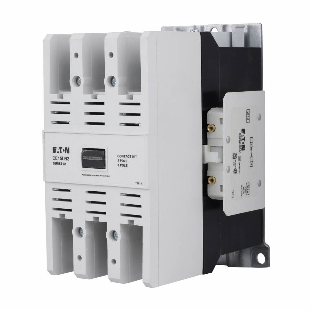 EATON CE15MN3L Freedom Non-Reversing IEC Contactor, 380/415 VAC V Coil ...