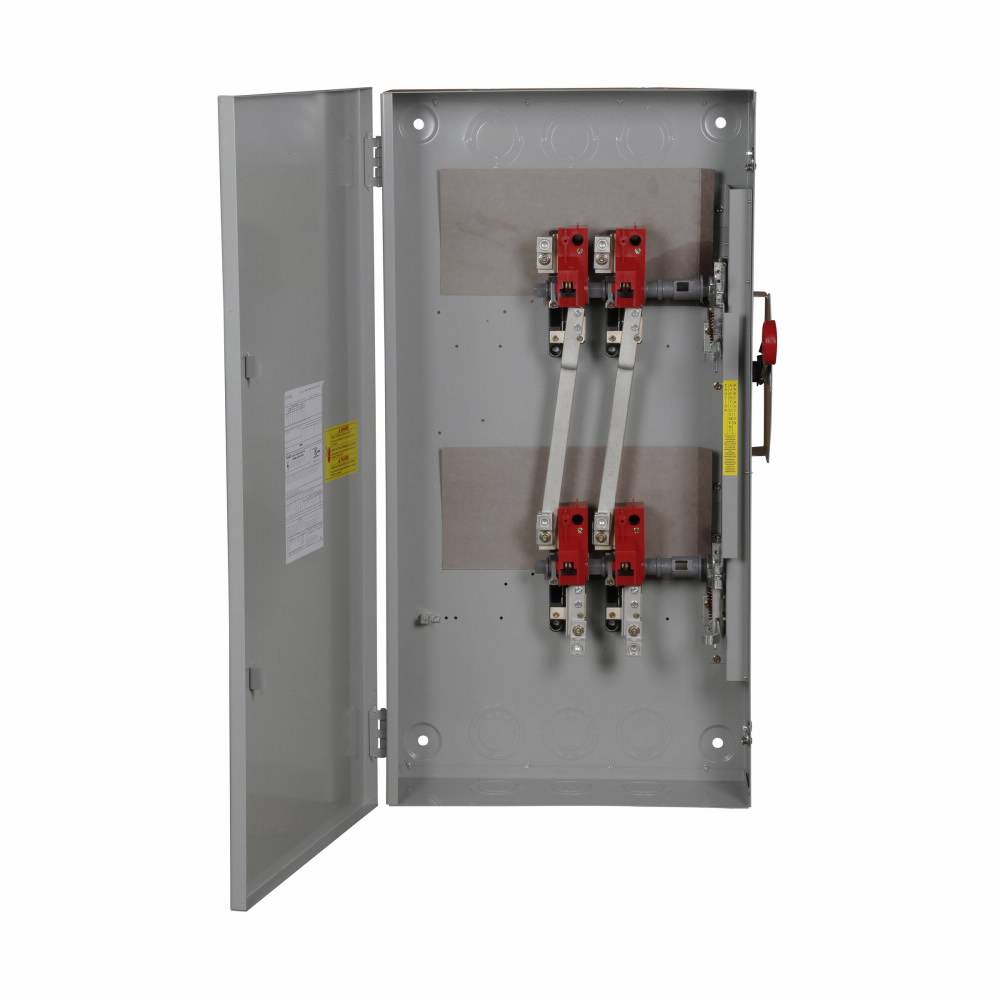 EATON DT224UGK-FB Double Throw Double Throw Safety Switch, 240 VAC, 200 ...