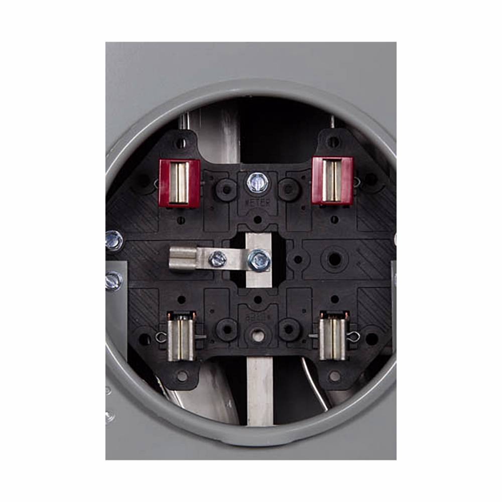 EATON 3MM420R 4-Socket 5-Jaw Multiple Metering Meter Stack Module, 120/ ...