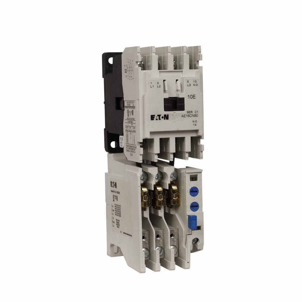 EATON AE16FNS0BC Non-Reversing IEC Starter With C306 Bi-Metal OLR, 240 ...