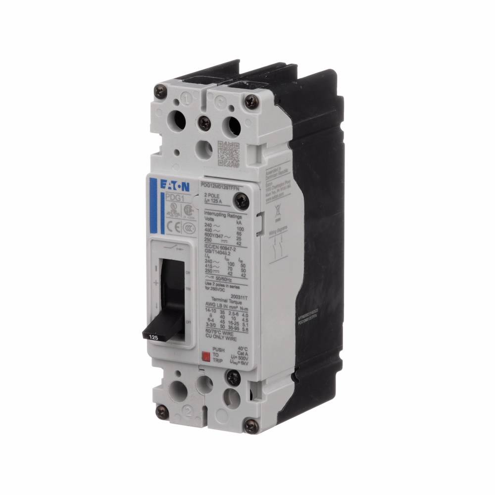 EATON Power Defense™ PDG12M0015TFFJ Power Defense Molded Case Circuit ...