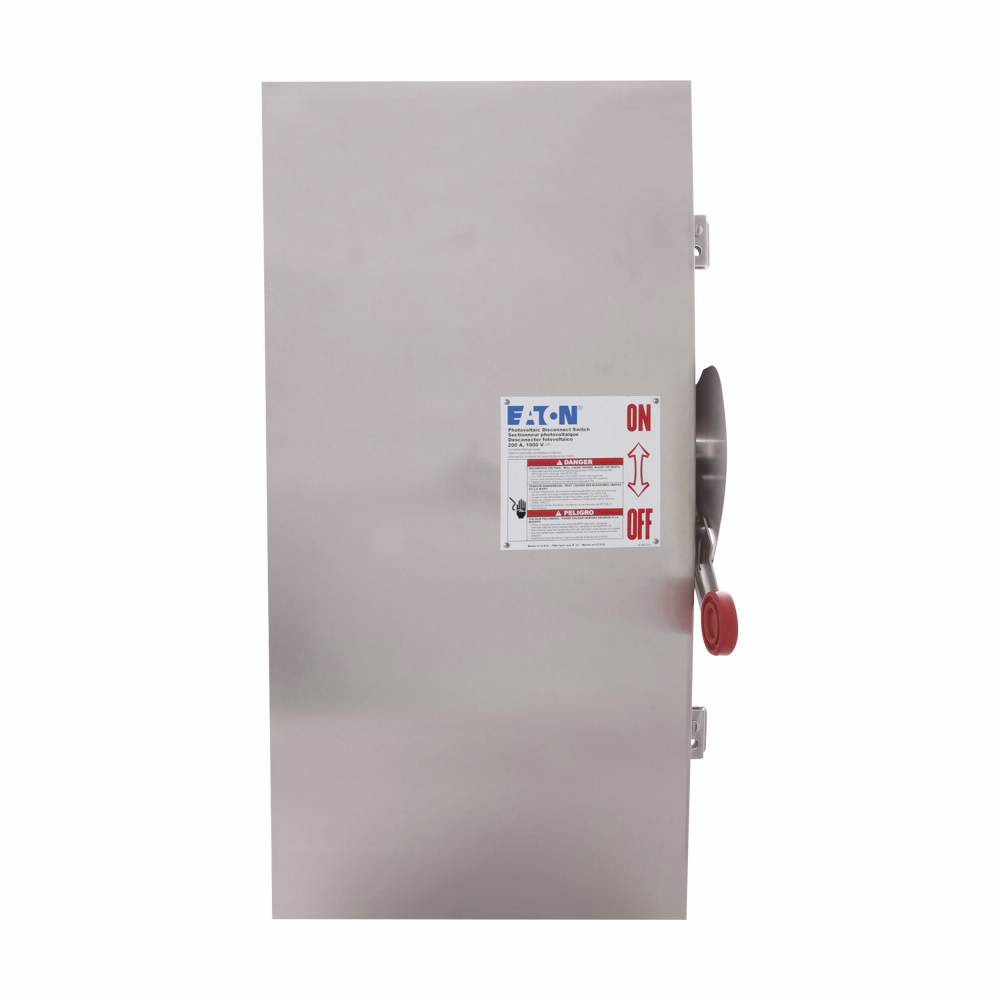 EATON DCG6064UXM Heavy Duty Grounded System Solar DC Disconnect, 600 ...