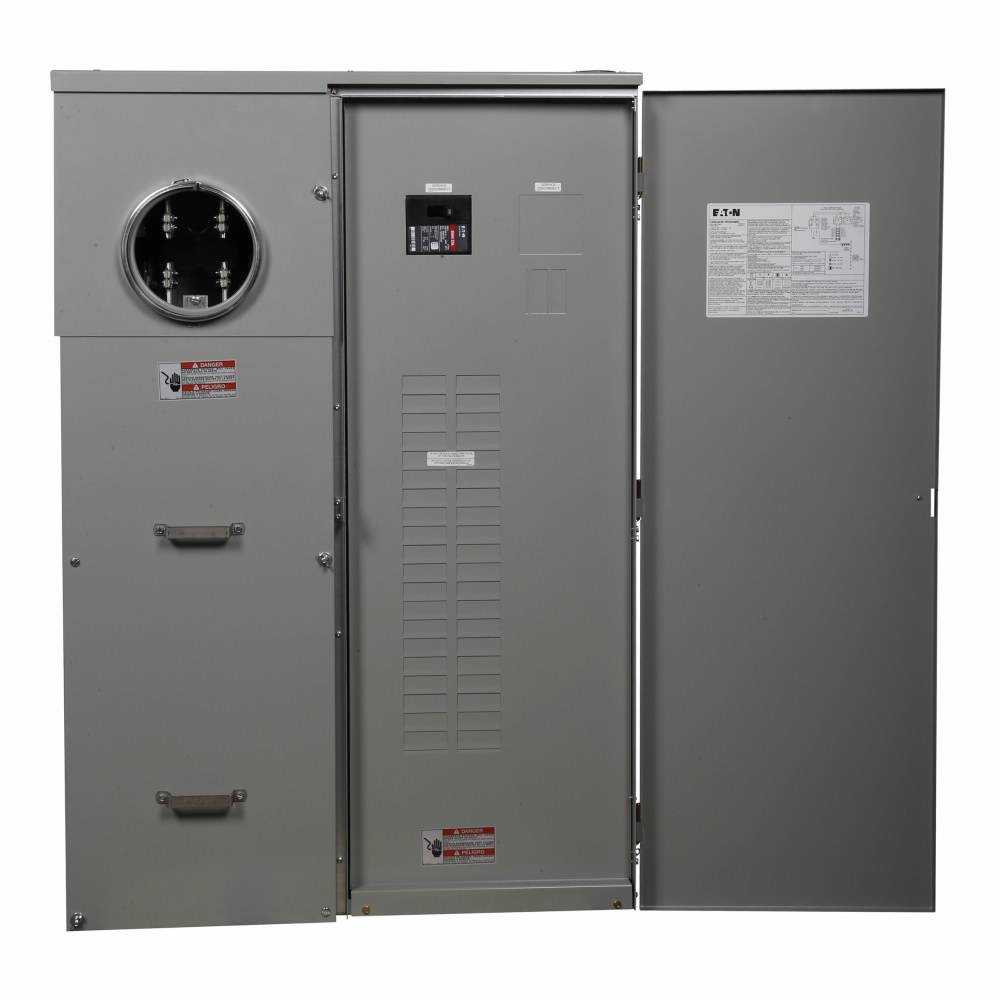 EATON HP816P400BS 1-Phase 8-Space Overhead/Underground Feed House Panel ...