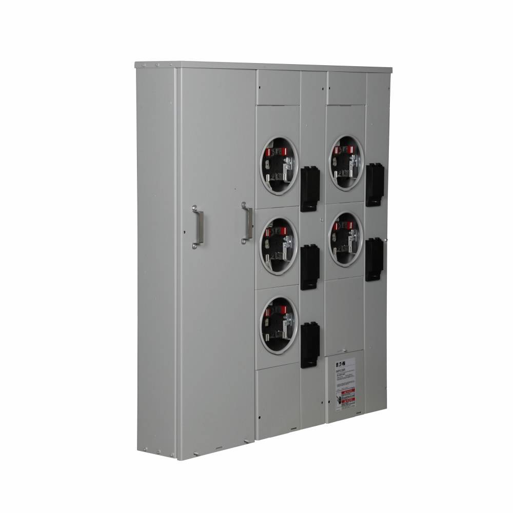 EATON 1MP5126RC 3-Wire Group Metering Meter Pack, 200 A Self-Contained ...