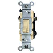 Leviton® 1453-2I 3-Way Grounding AC Quiet Toggle Switch, 120 VAC, 15 A ...