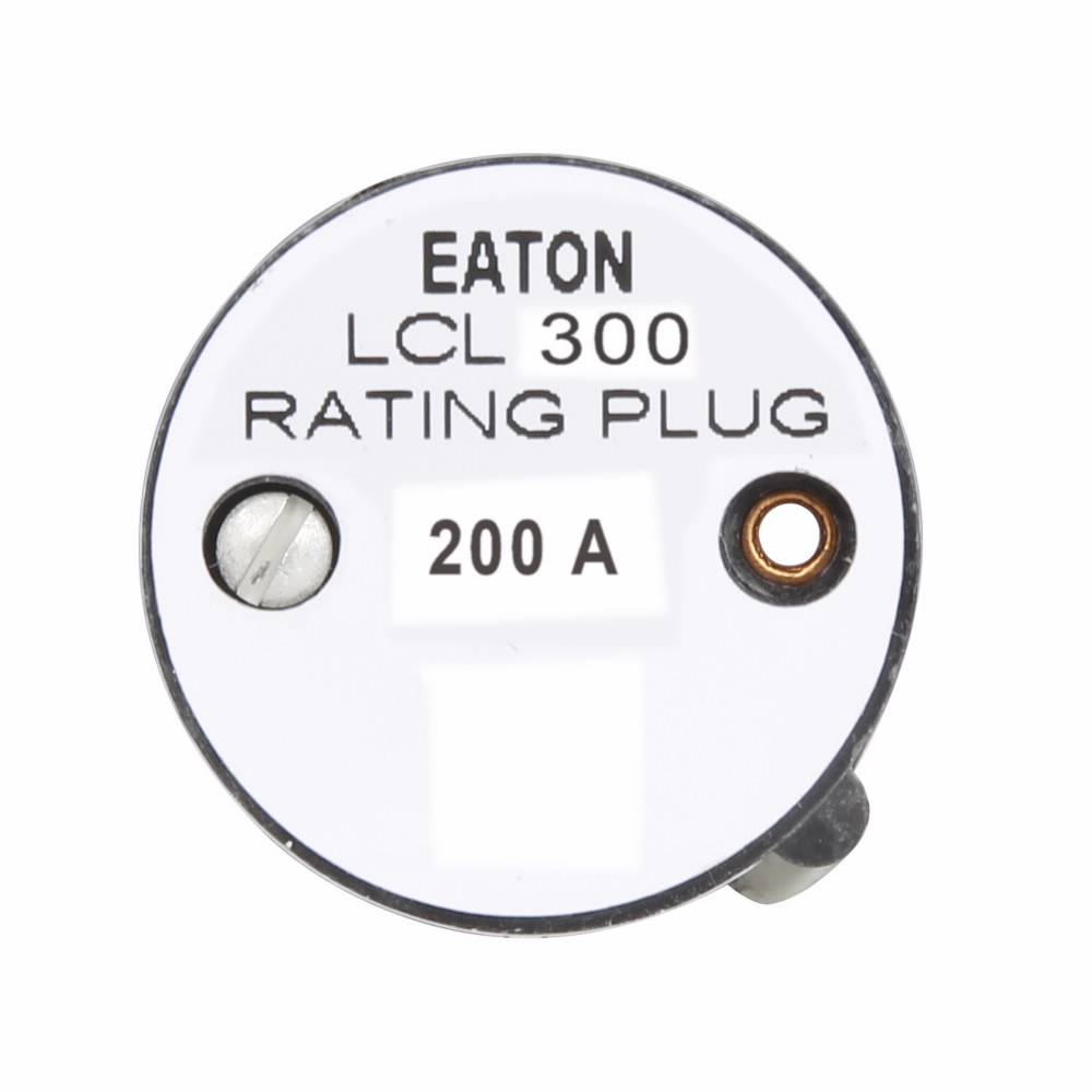 EATON Seltronic™ 3LC200 Fixed Breaker Rating Plug, 300 A, 200 A Plug ...