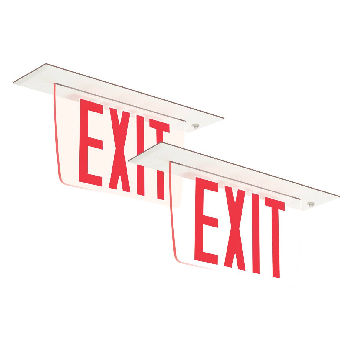 Lightalarms® SENTARM2 Simplicity Economizer 2-Face Self-Powered Exit ...