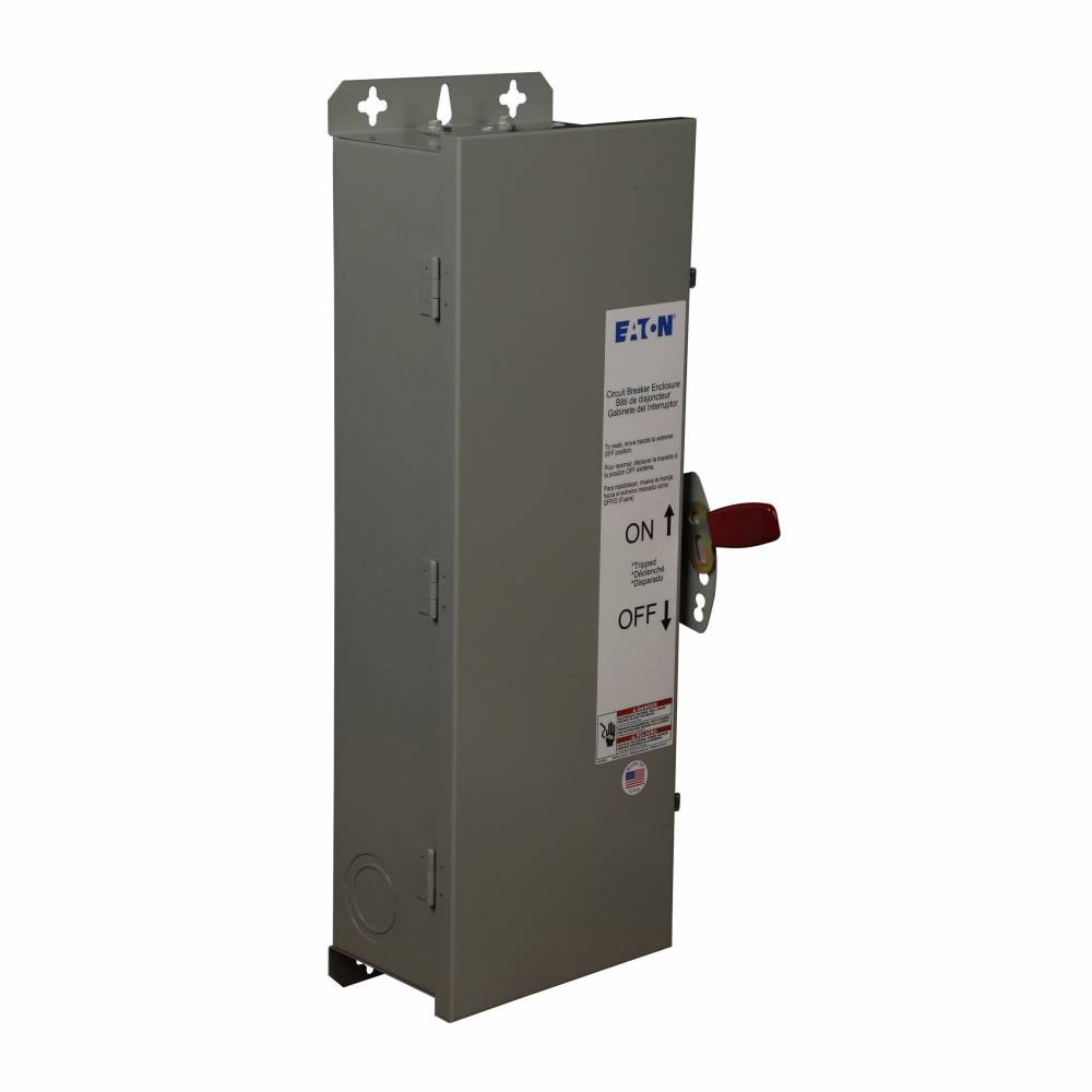 EATON RFDN225H C Series Circuit Breaker Enclosure With Knockout, 9.31 ...