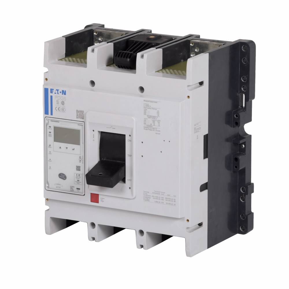 EATON Power Defense™ PDG62M2000P5WM Molded Case Circuit Breaker, 600 ...