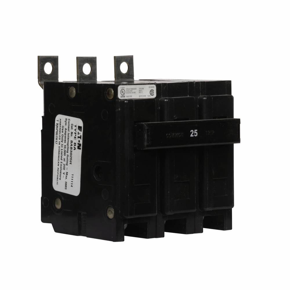 EATON QuickLag® BAB3025HS Type BAB Miniature Circuit Breaker, 240 VAC ...
