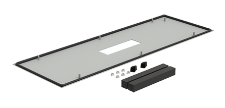 Hoffman ProLine™ PCEGPA6 P20 Adjustable Closure Plate, 23.51 in L, For ...