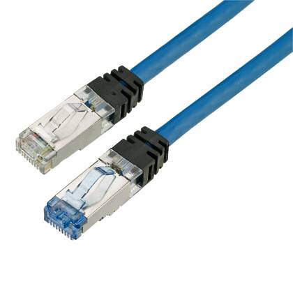 Panduit® PanNet™ TX6A™ 10Gig™ STPK6X2MYL Shielded Patch Cord, Cat 6A ...