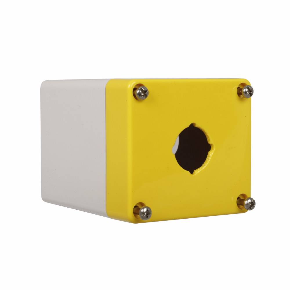 EATON E22CSP1Y Heavy Duty Non-Metallic Pushbutton Enclosure, 0.032 in L x 0.032 in W x 0.022 in ...