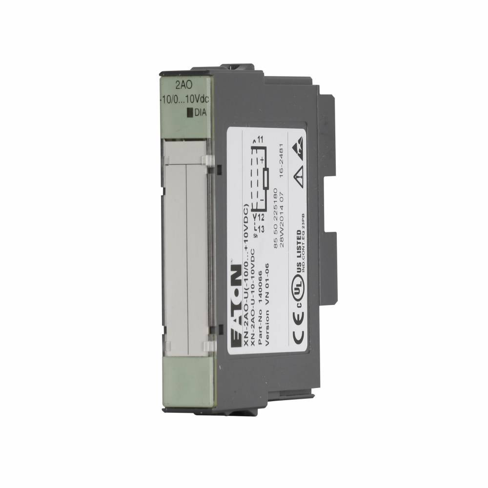 EATON XN-2AO-U Analog Output Module, 2 Outputs, 16/12 bit Resolution