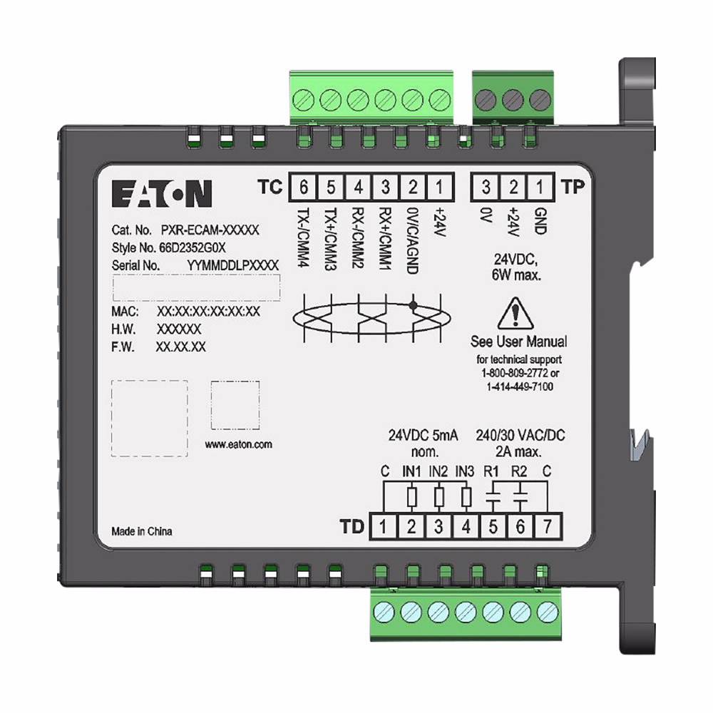 EATON PXR-ECAM-MTCP PXR Communication Adapter Module
