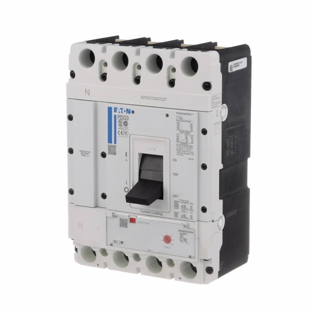 EATON Power Defense™ PDG36P0250TFAL Molded Case Circuit Breaker, 600 ...