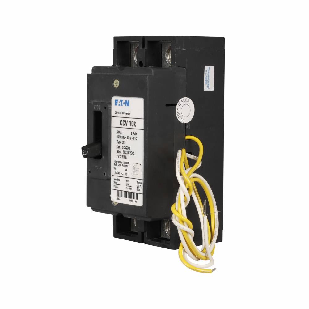 EATON CCV2100SR04 Type CCV Tenant Main Circuit Breaker, 120/240 VAC ...