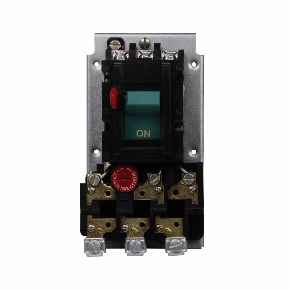 EATON B100M1C Motor Starter, Non-Reversing Action, 3 Poles, NEMA M-1 ...