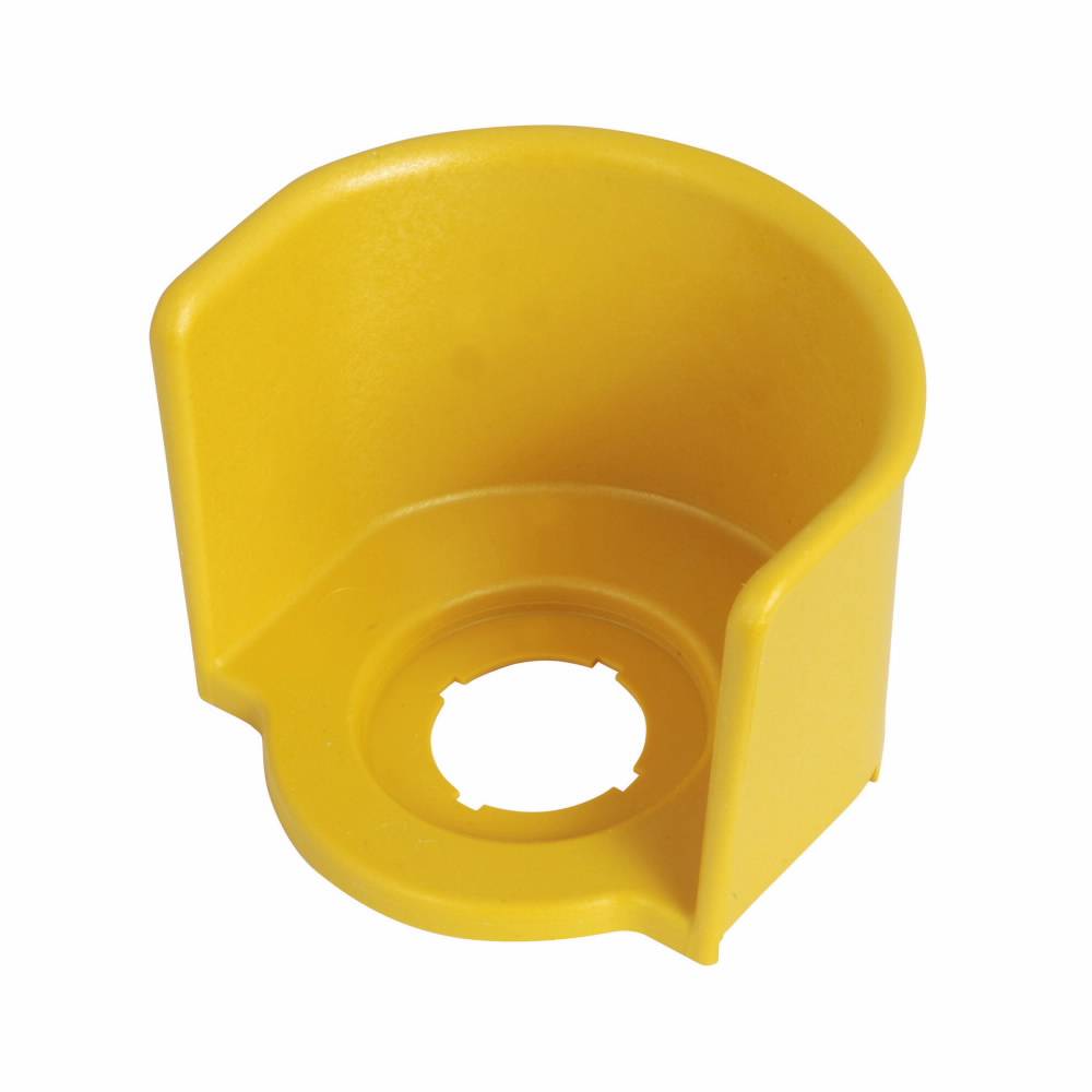EATON M22-XGPV Guard Ring, For Use With Eaton M22 Series Emergency Stop Switch, 22.5 mm, Yellow