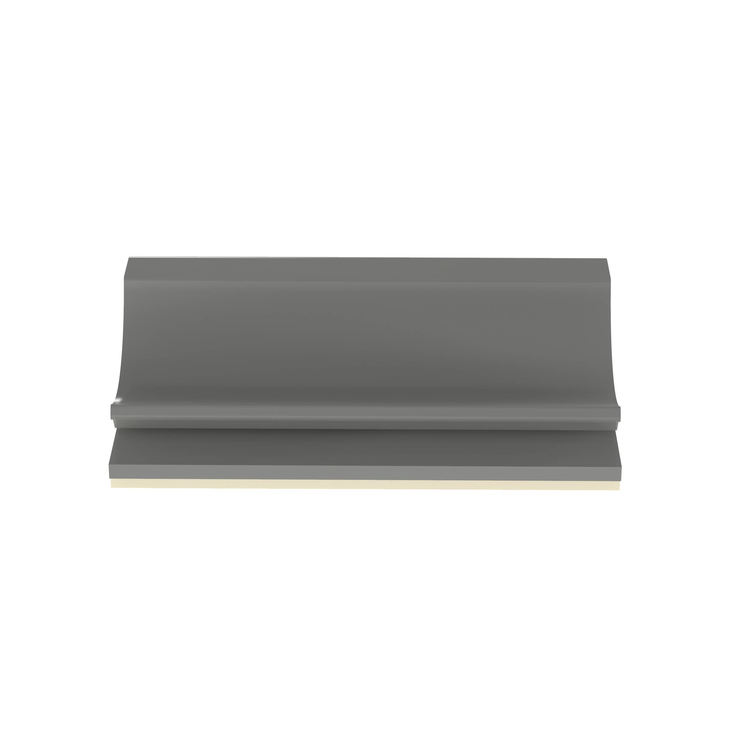 Panduit® FCC5-A-D8 Flat Cable Mount, Rubber Adhesive Tape Mount, 1 in W ...