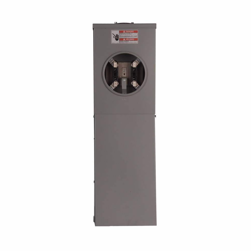 EATON CHM1G9N9NSU 4-Circuit Ring Metered Power Outlet Pedestal, 125/250 ...