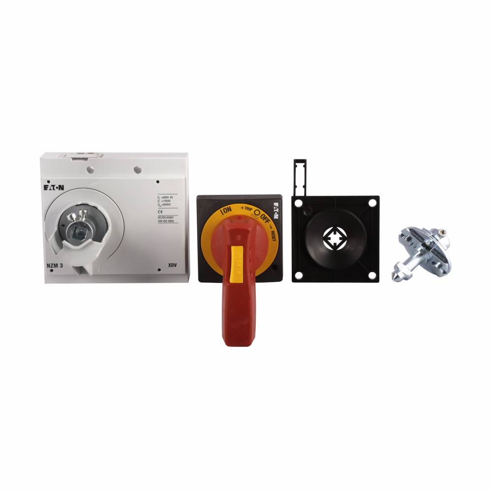 EATON NZM3-XTVDVR-0-NA Lockable Door Coupling Rotary Handle, 1.378 in L ...