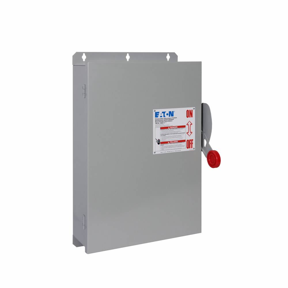 EATON DCU2104UWM Heavy Duty Ungrounded System Solar DC Disconnect, 1000 ...