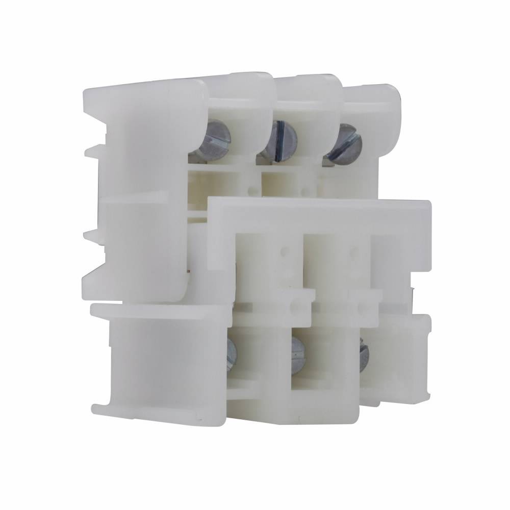 EATON TBAP70 NEMA Modular Standard Terminal Block, 600 V, 70 A, 18 to 4 ...