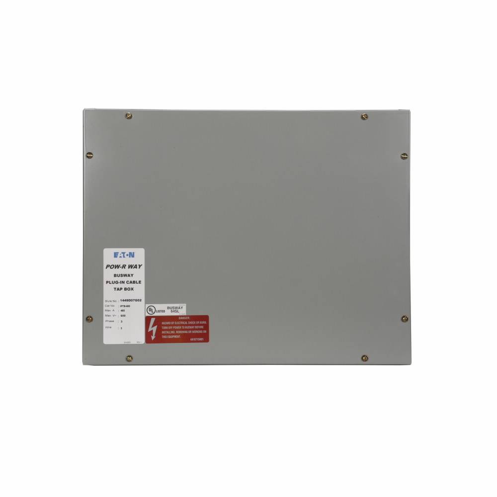 EATON IPTB400 3-Phase H Class Fuse Plug-In Cable Tap Box Unit, 400 A ...