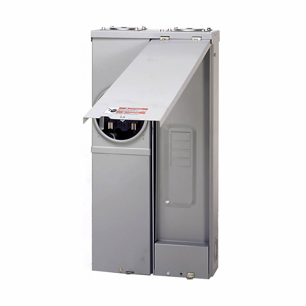 EATON MBE24L200BTS MBE Type CH 4-Circuit 1-Socket 2-Space 3-Wire All-In ...
