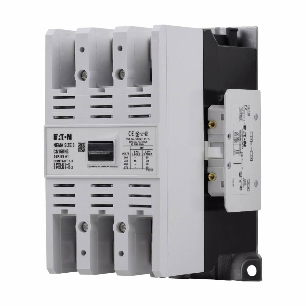EATON CN15KN3A Freedom 3-Phase K-Frame Non-Reversing NEMA Contactor ...