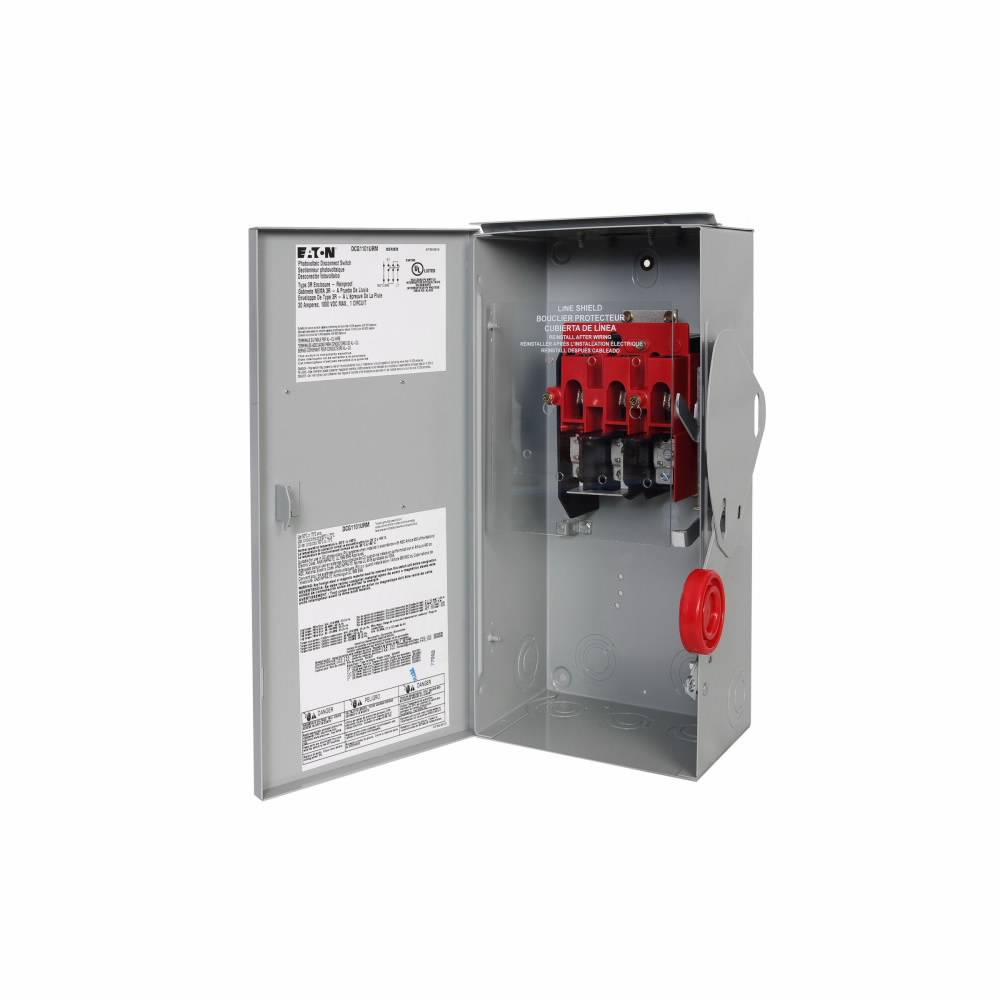 EATON DCG1101URM 1-Circuit Heavy Duty Non-Fusible Solar DC Disconnect ...