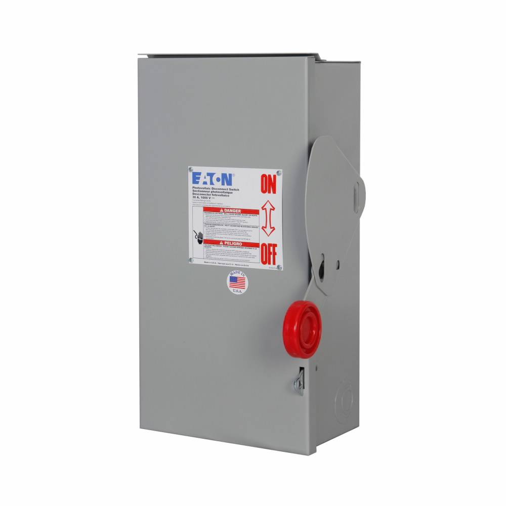 EATON DCG1101URM 1-Circuit Heavy Duty Non-Fusible Solar DC Disconnect ...