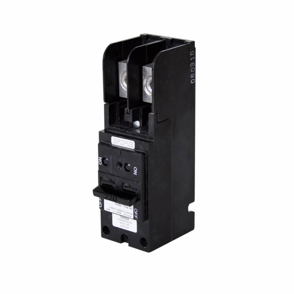 EATON BJ2200 Type BJ Circuit Breaker, 120/240 VAC, 200 A, 10 kA ...