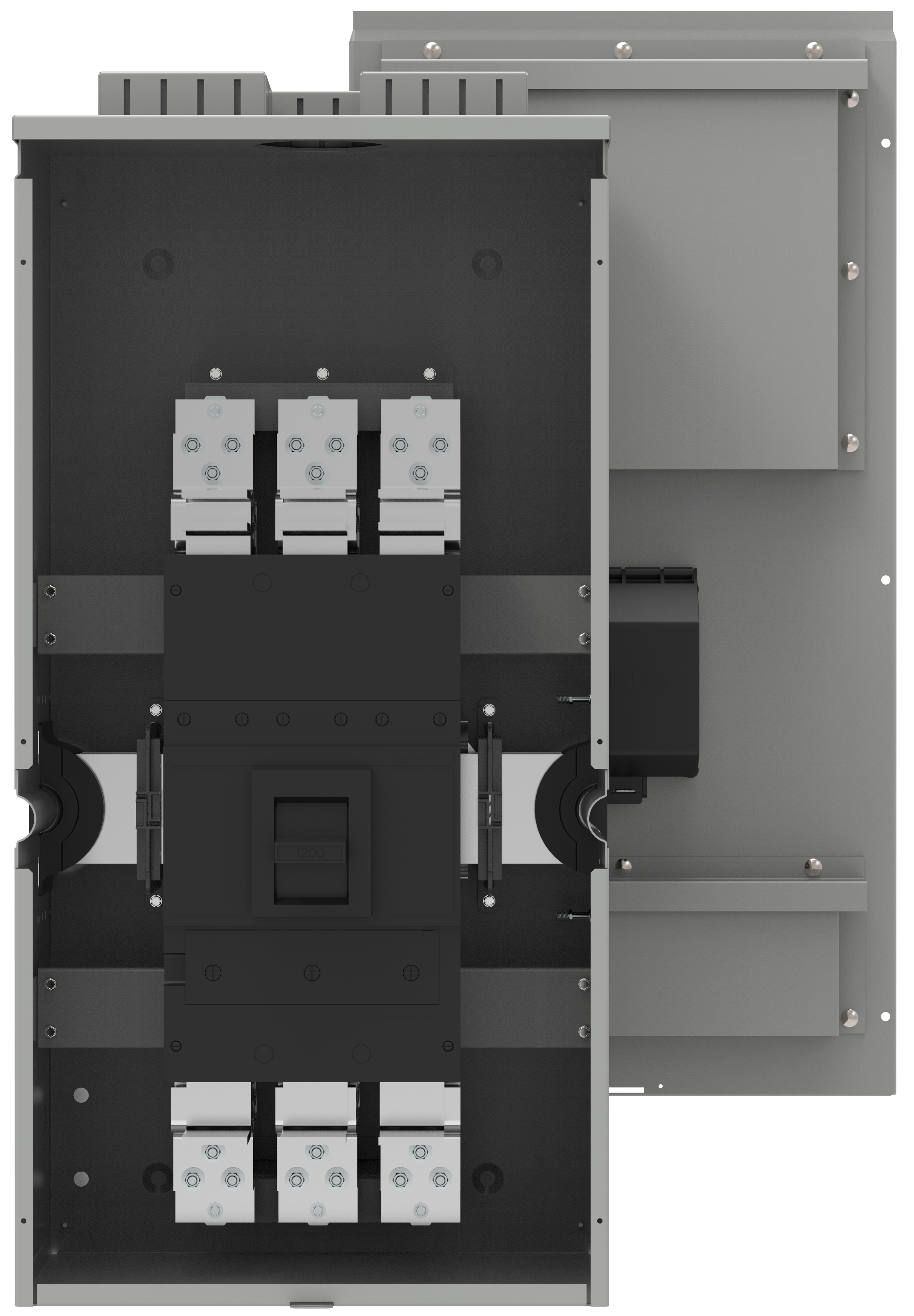 Siemens Power Mod™ WXB31200N Type WXB Insulated Low Voltage Thru Bus ...