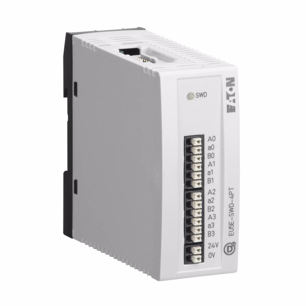 EATON EU5E-SWD-4AX 8-Pole Input/Output SmartWire Pilot Device Module, 4 ...
