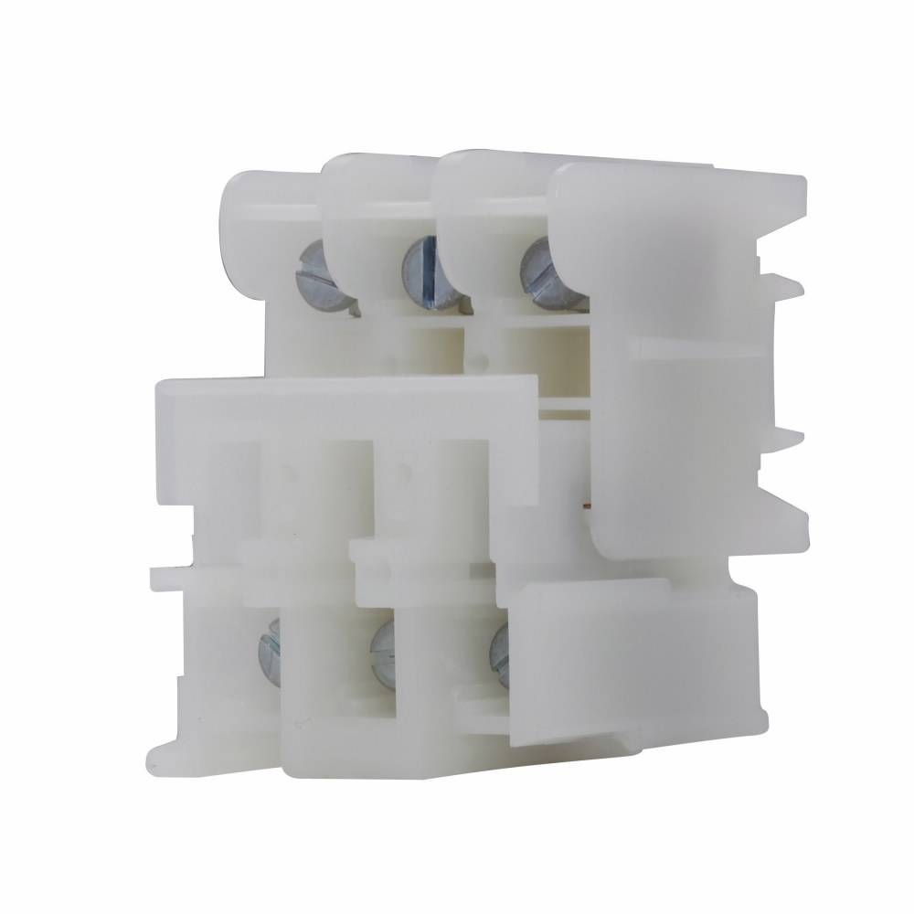 EATON TBAP NEMA Modular Standard Terminal Block, 600 V, 40 A, 22 to 8 ...