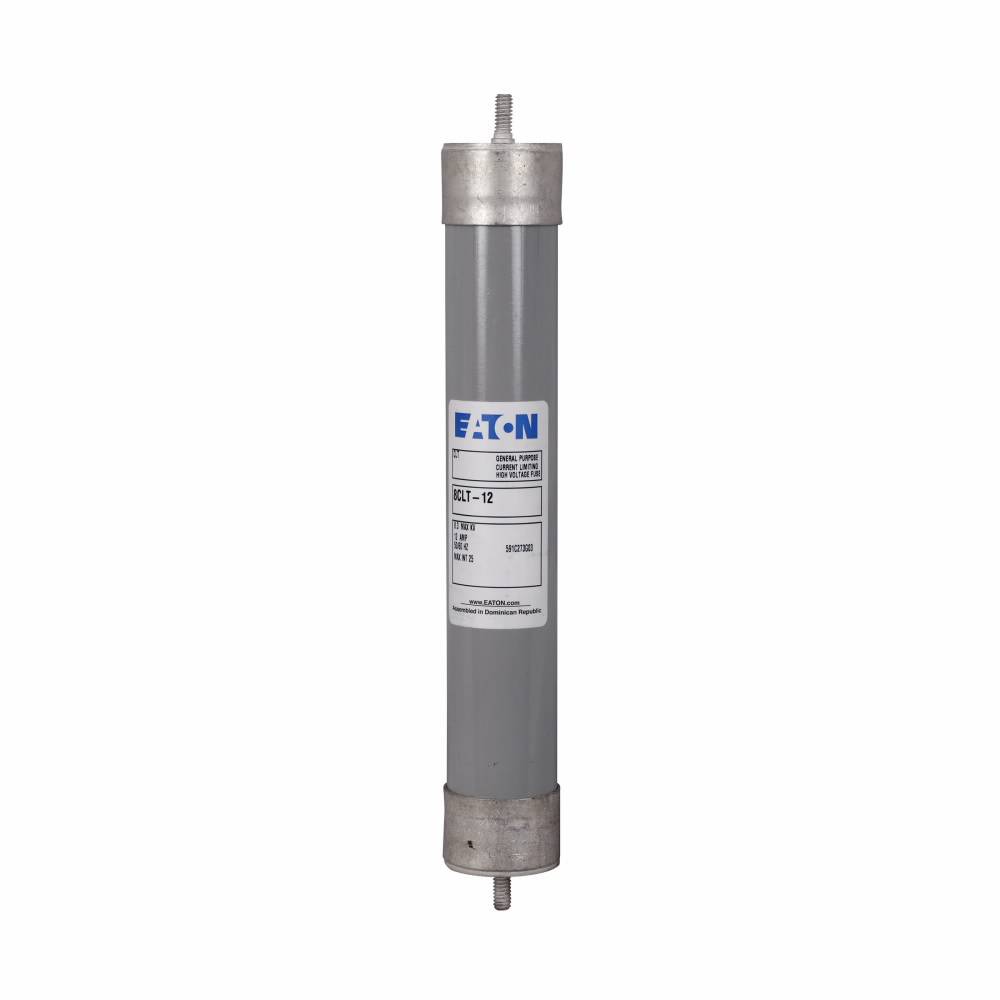 EATON 8CLT-5 CLT Medium Voltage Single Barrel Current Limiting Fuse, 5 ...