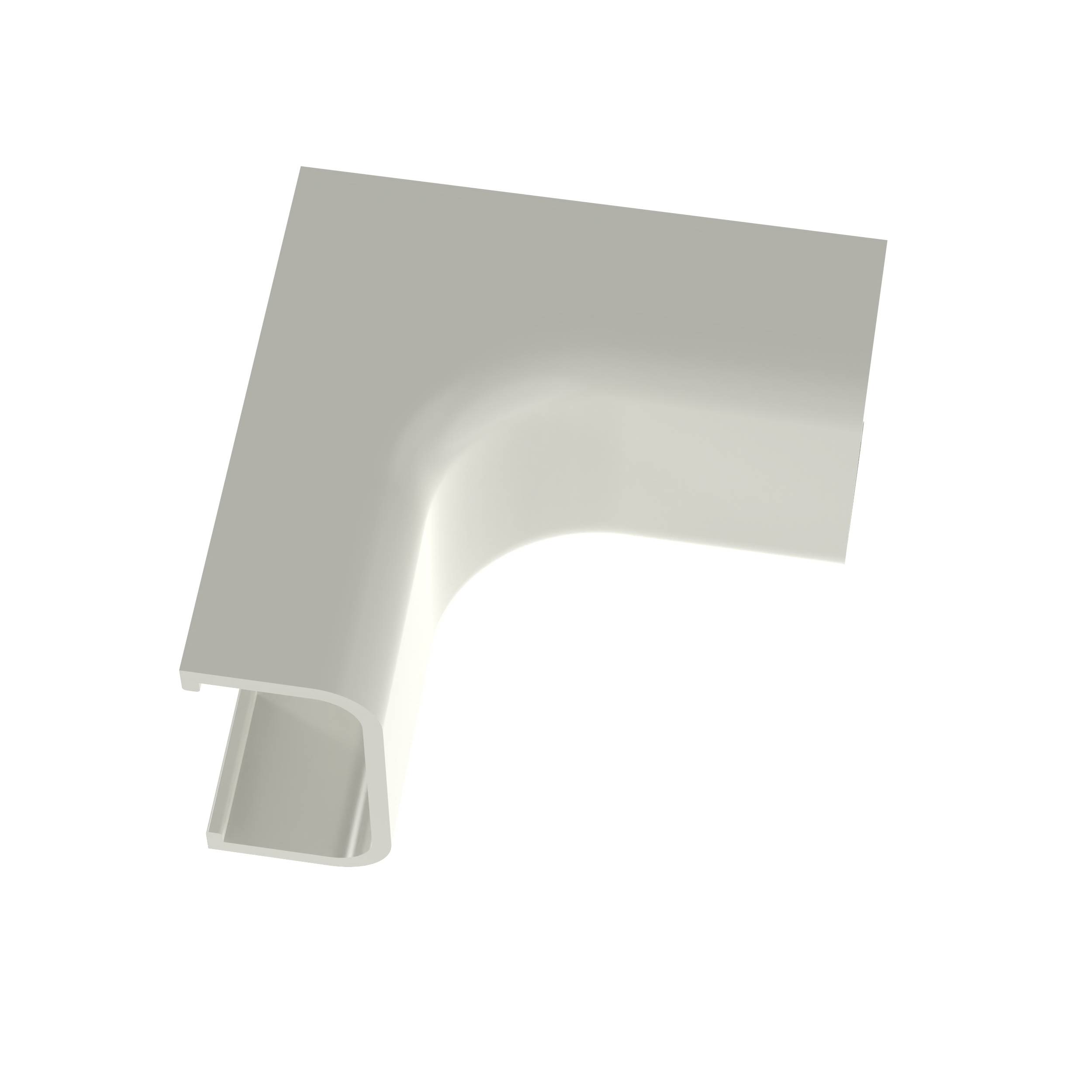 Panduit® Pan-Way® ICF3IW-E Low Voltage Inside Corner Fitting, For Use ...