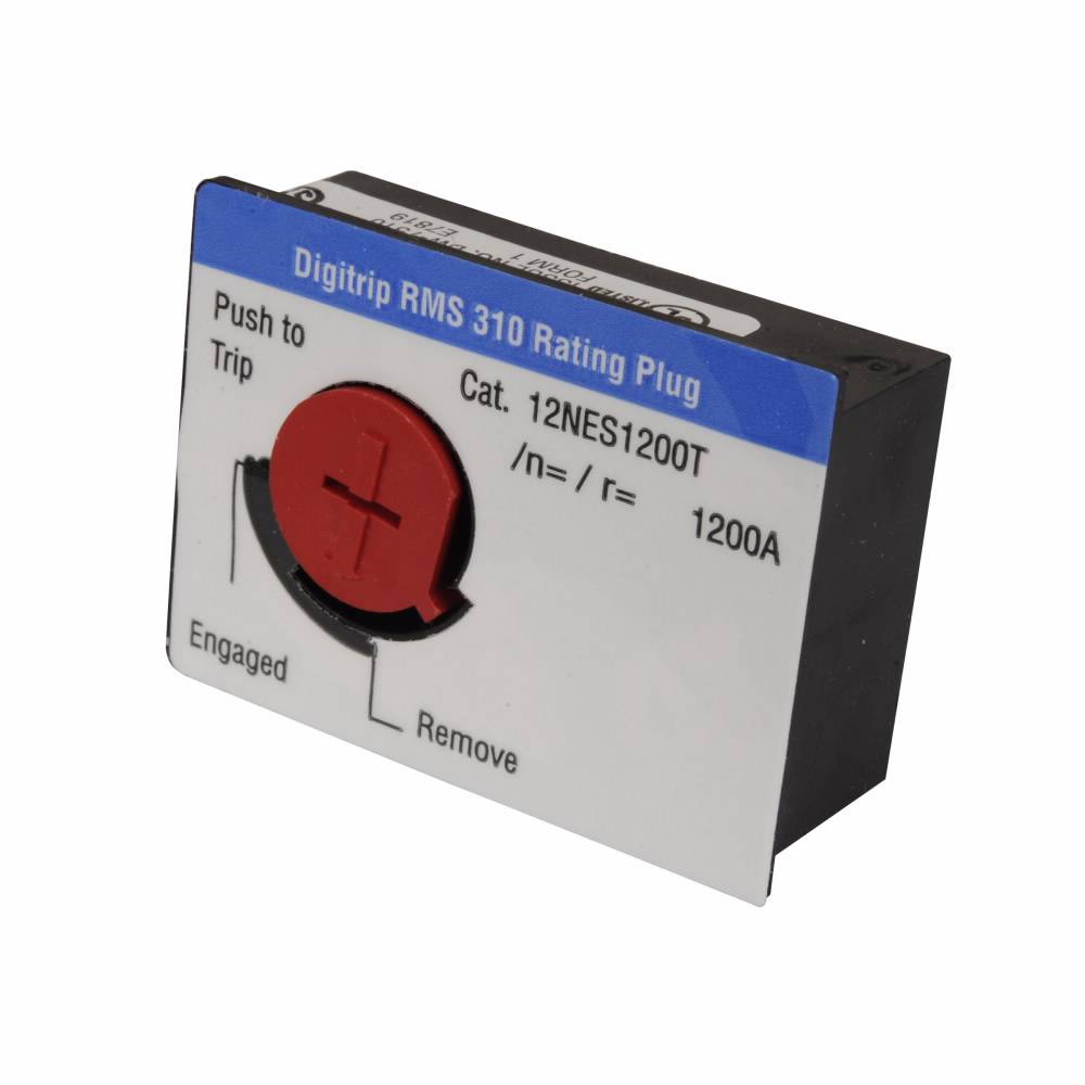 EATON 12NES900T Digitrip™ RMS 310 Electronic Fixed Breaker Rating Plug ...