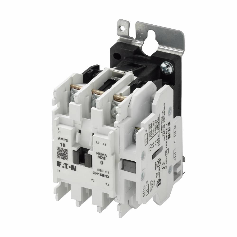 EATON CN15BN3AB Freedom 1/3-Phase B-Frame Non-Reversing NEMA Contactor ...