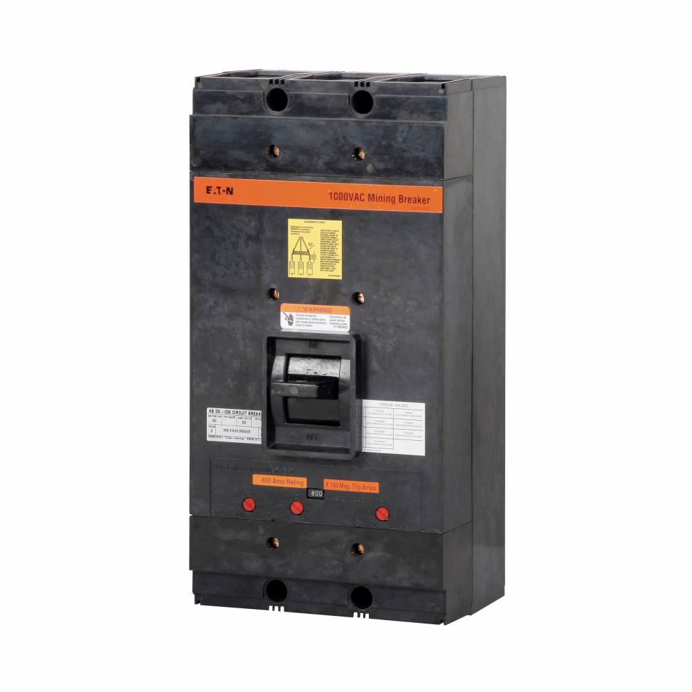 EATON Saf-T-Vue® HNB31200T Thermal Magnetic Breaker Trip Unit, 3 Poles ...