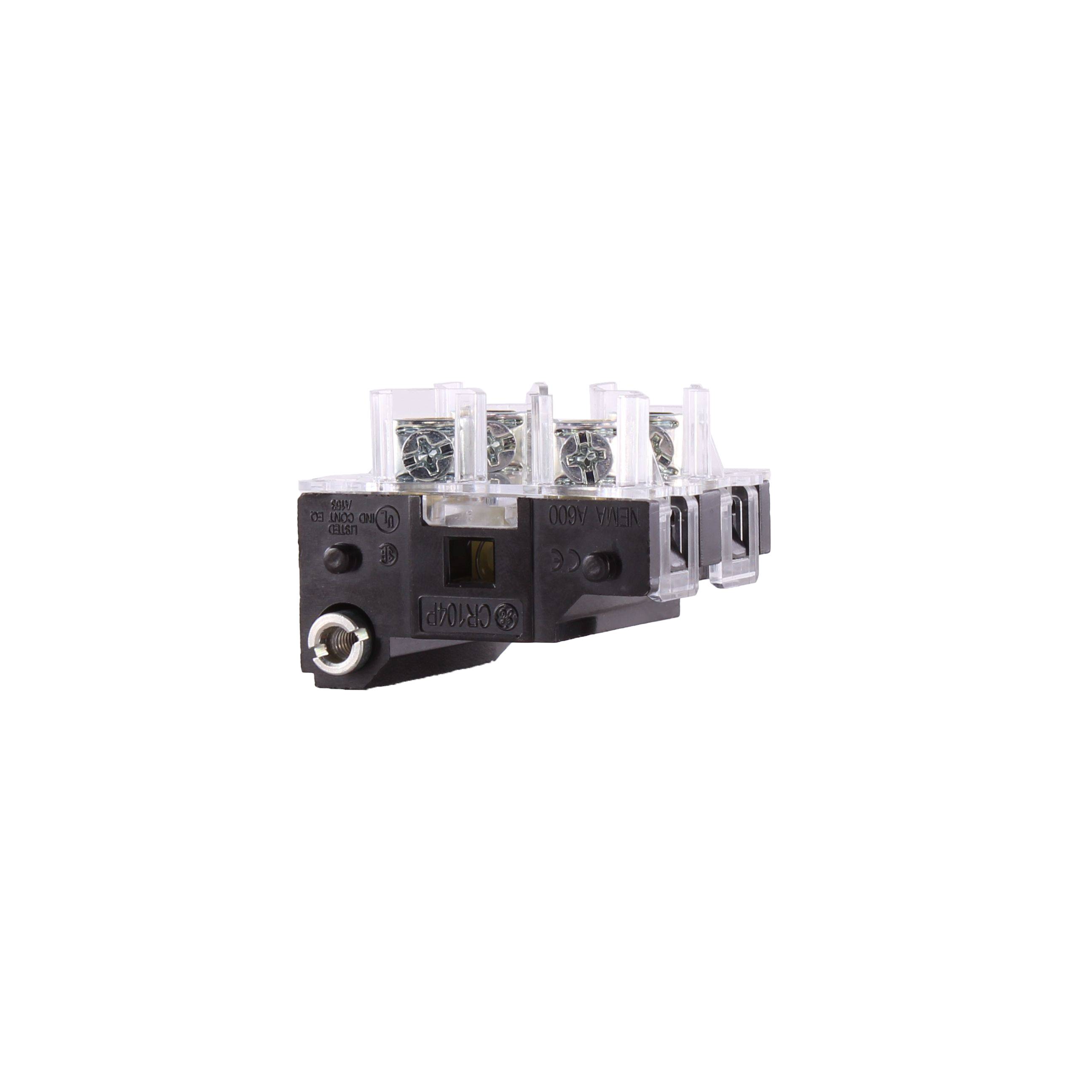 GE CR104PXC91 Standard Contact Block, 30.5 mm, 1NC-1NO Contact, 10 A at ...