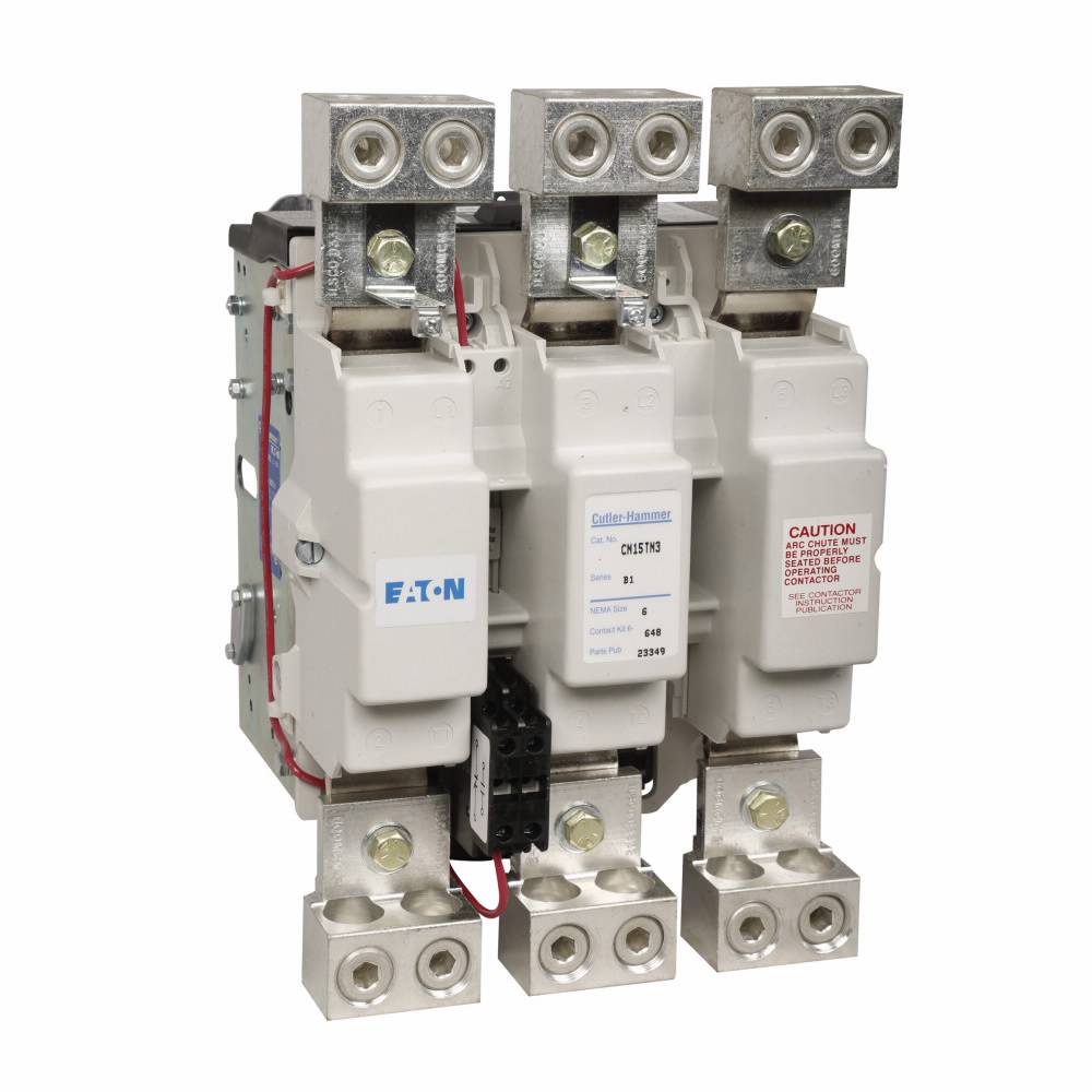 EATON CN15UN3A Freedom 3-Phase Non-Reversing NEMA Contactor, 110/120 ...