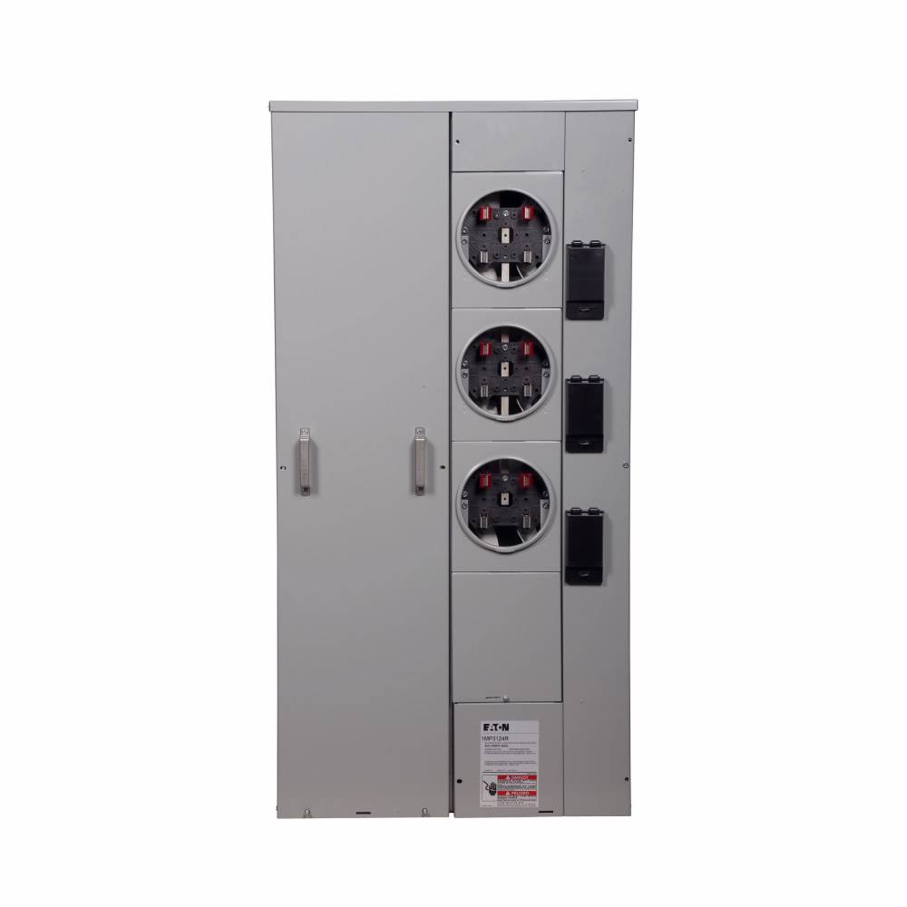 EATON 1MP3124R 3-Wire Group Metering Meter Pack, 125 A Self-Contained ...